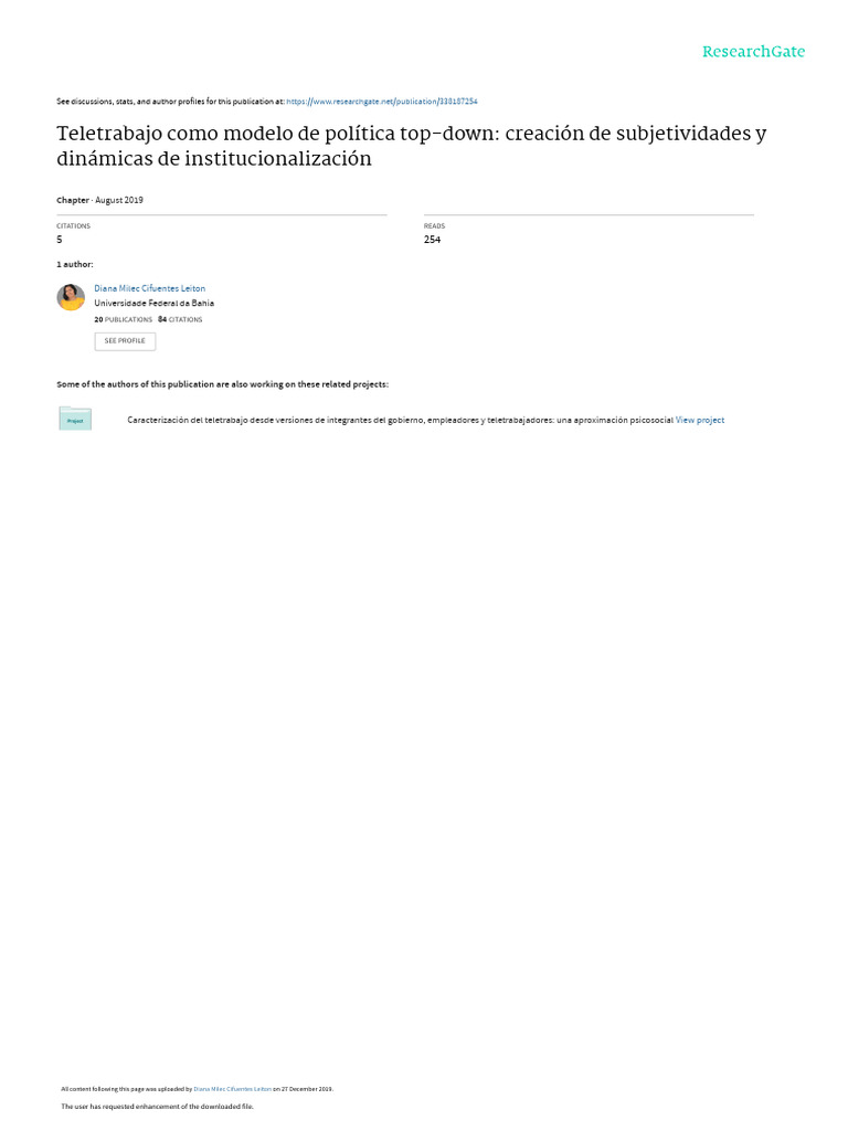 Ejemplo - Top Down | PDF | Sicología | Realidad