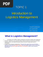 Chapter 1 - Introduction To Transportation Management | PDF | Transport ...