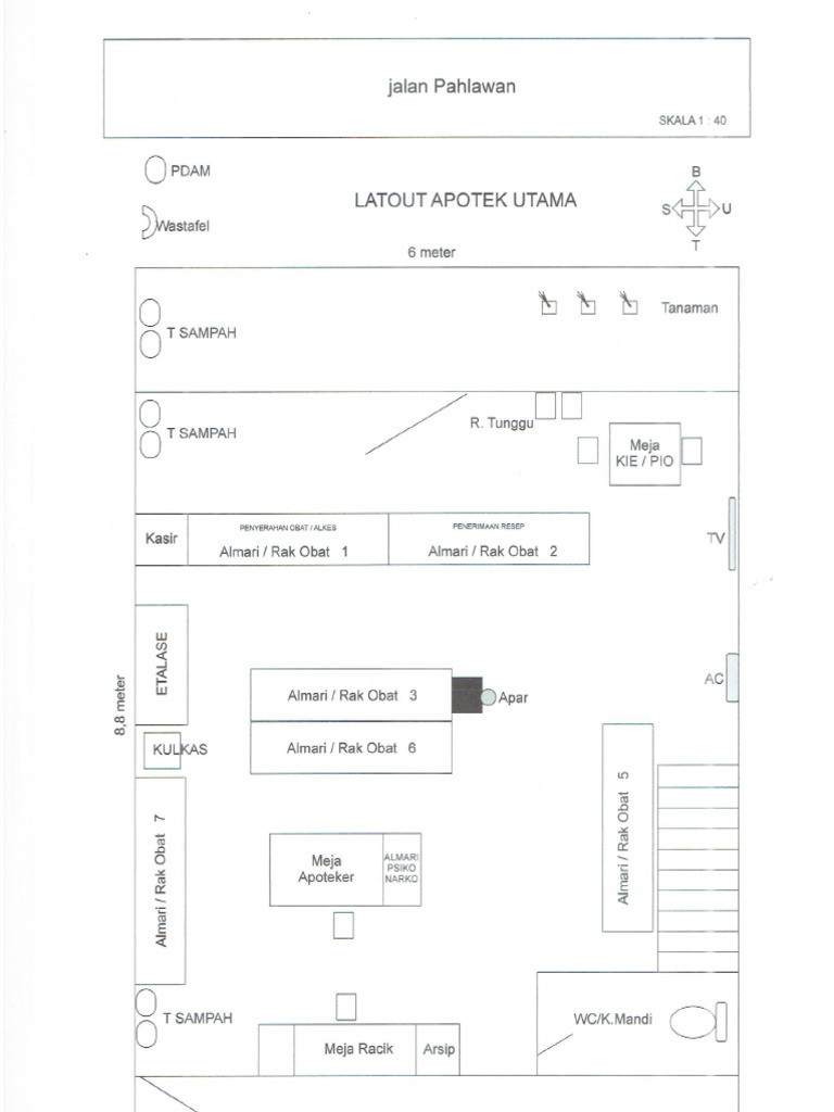 Layout Apotek | PDF
