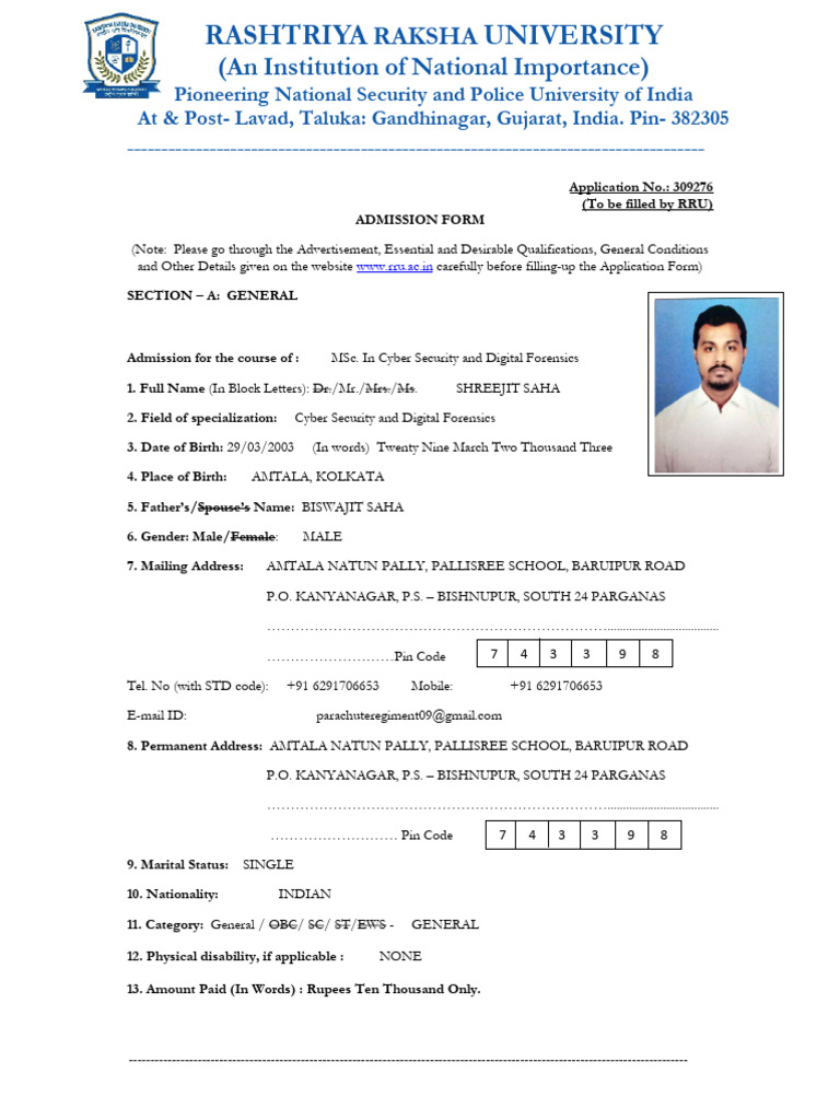 Student Admission Final | PDF | Computers