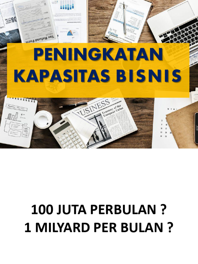 Add - Rumus Pengembangan Kapasitas Usaha | PDF