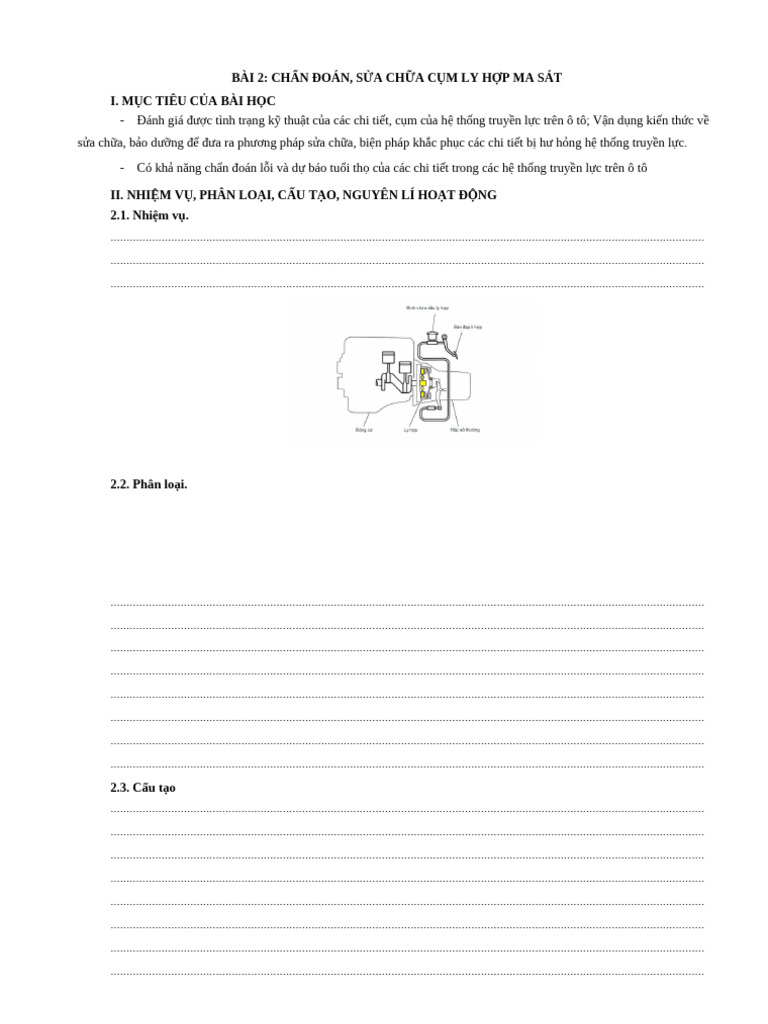 Biểu Mẫu Bài 2 Chẩn Đoán SCOTO | PDF