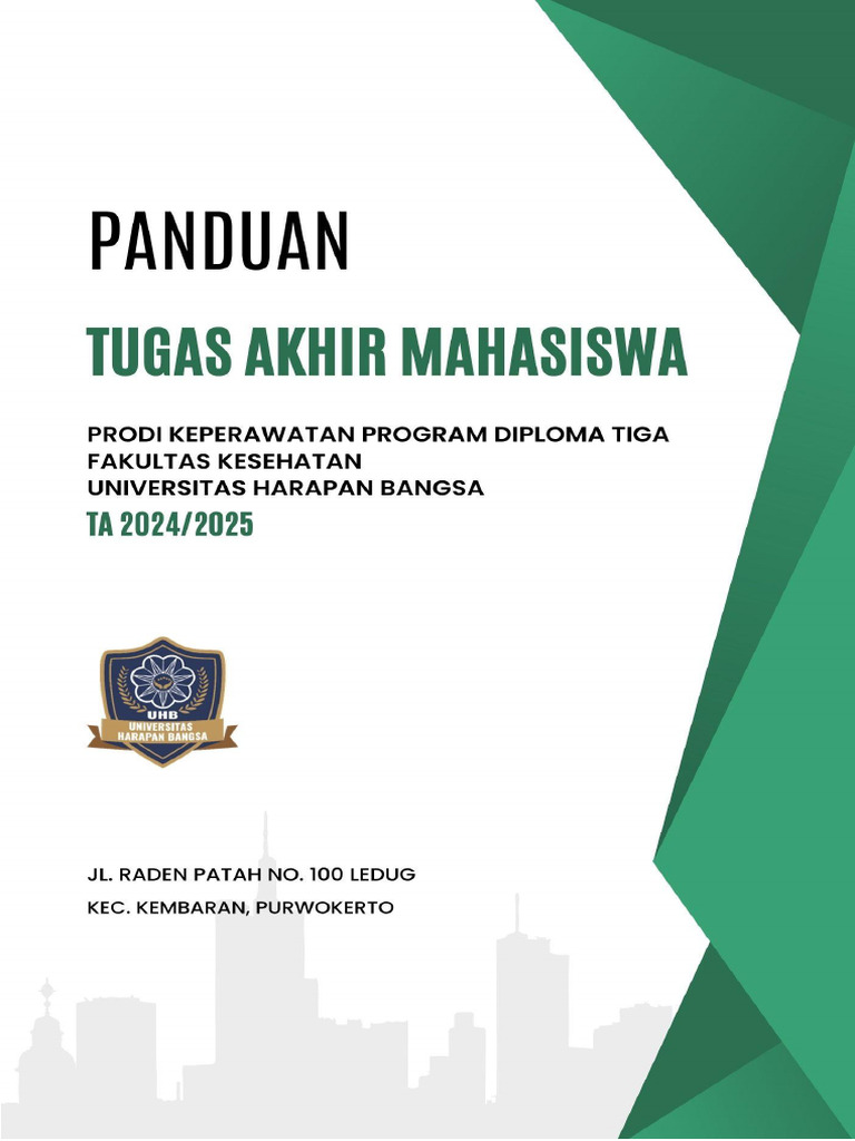 Panduan Tugas Akhir D3 Kep - Ta 2024 | PDF
