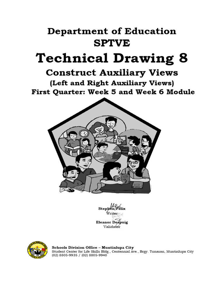 TD-8 Q1W5-W6 10p FELIX SPTVE-1 | PDF | Technical Drawing | Geometry
