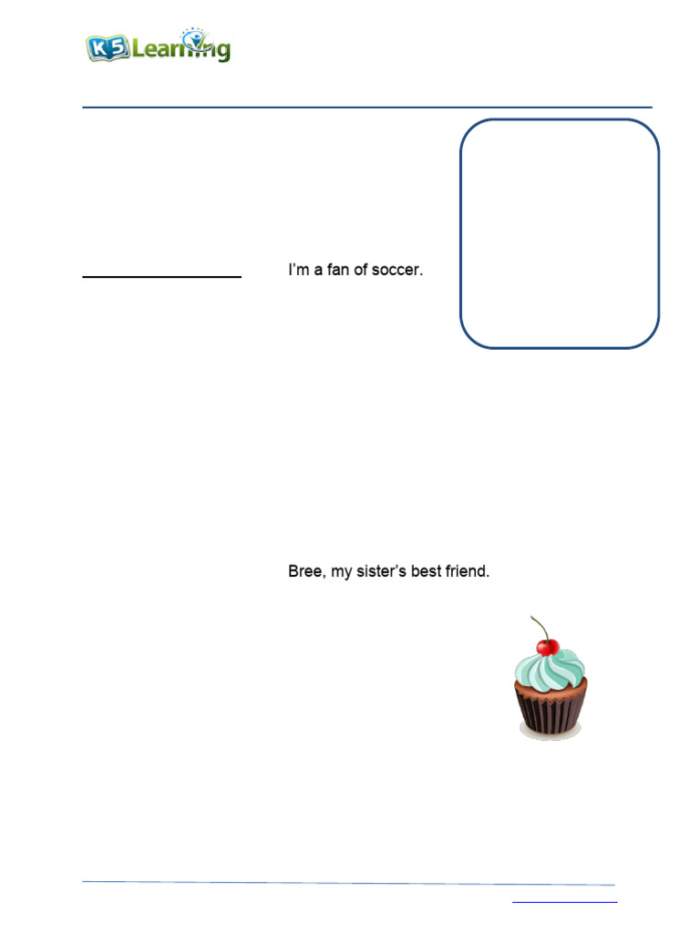 Grade 4 Subject and Predicate Worksheet | PDF | Subject (Grammar ...