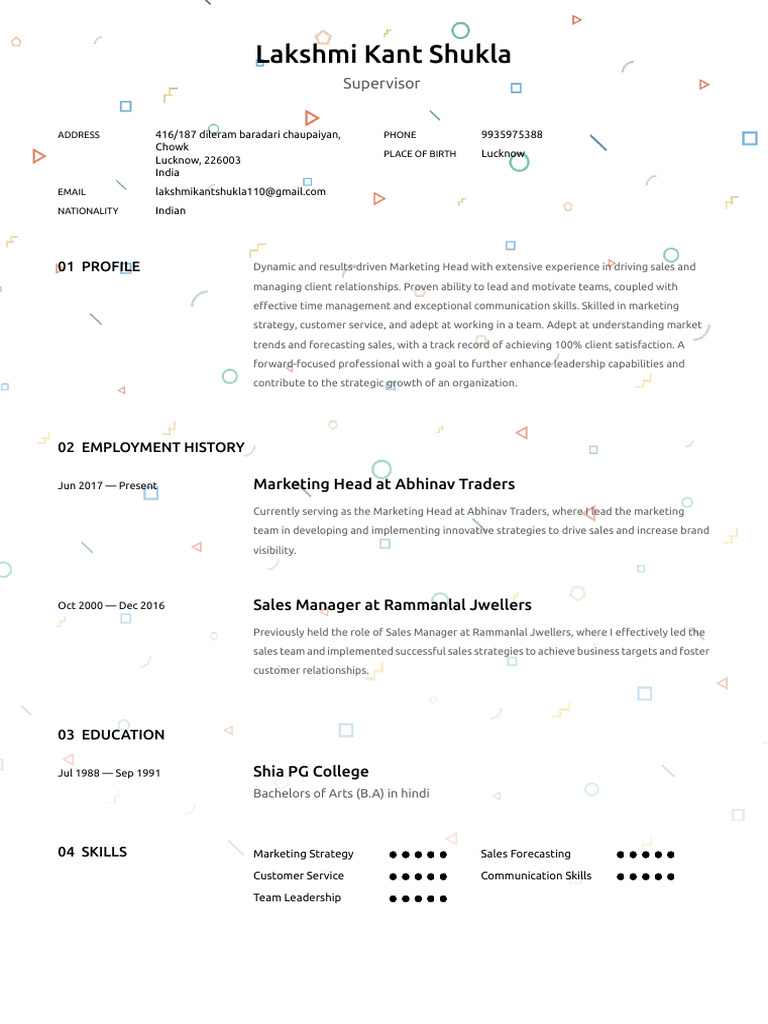 Lakshmi Kant Shukla - Supervisor | PDF