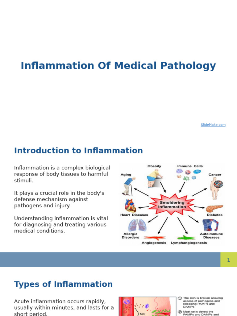 Inflammation of Medical Pathology | PDF | Inflammation | Immune System