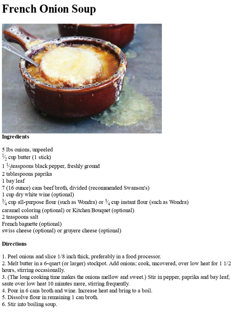 French Cooking Recipes - 48 | PDF