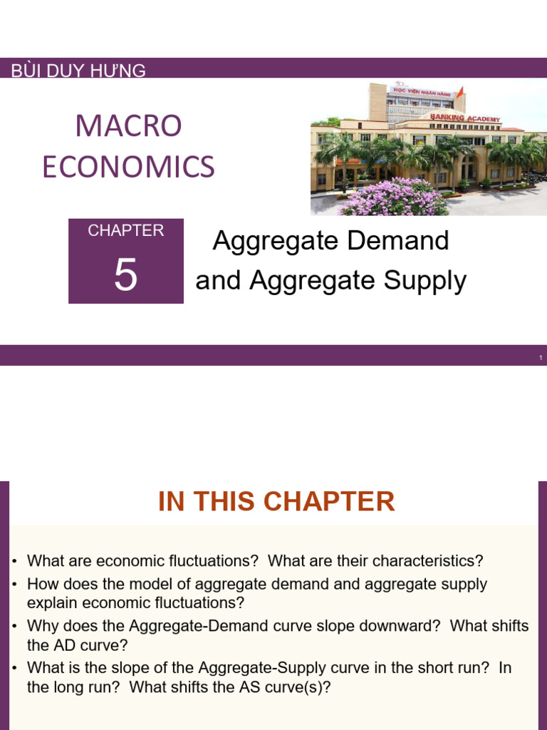 Chapter 5 Aggregate Demand and Aggregate Supply | PDF | Aggregate ...