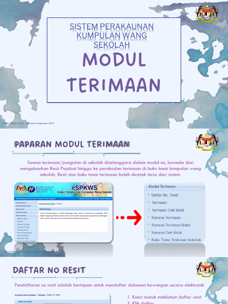 Modul Terimaan | PDF