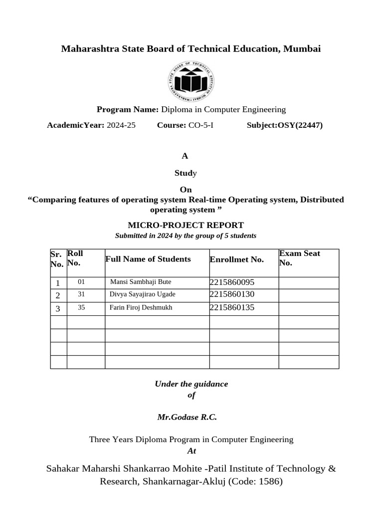 OSY part A | PDF | Operating System | Software