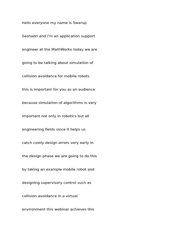 Hello Everyone My Name Is Swarup | PDF | Simulation | 3 D Computer Graphics