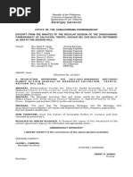 Approval of BADAC Plan 2023-2025 | PDF