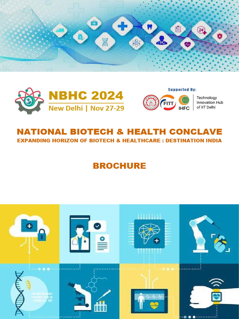 NBHC 2024: India's Biotech & Health Conclave | PDF | Personalized ...