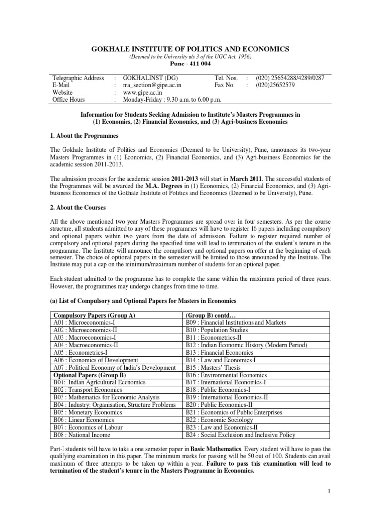 Brochure Gipe | PDF | University And College Admission | Test (Assessment)