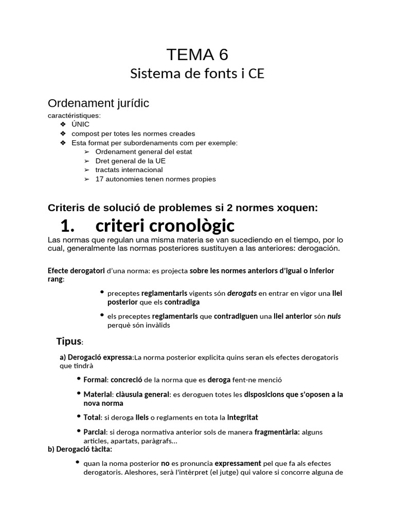 TEMA 6 Completo Imp | PDF | Constitución | Juez