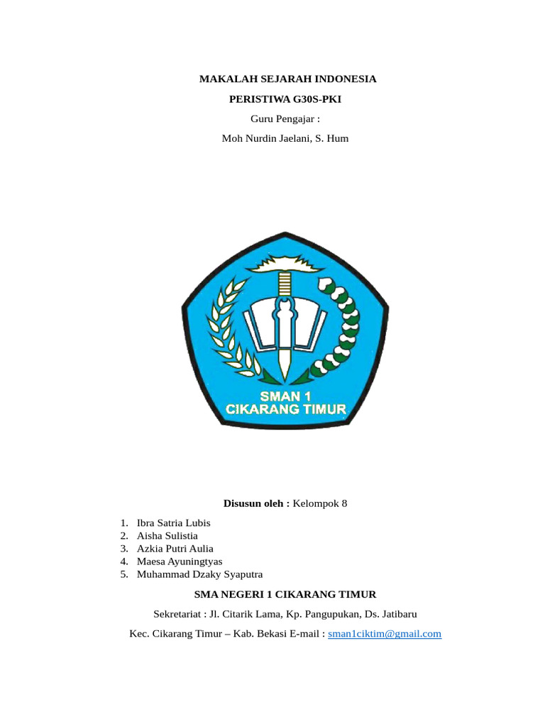 Makalah Sejarah Indonesia | PDF