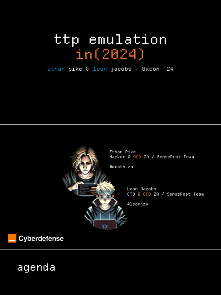 TTP Emulation in 2024 Cybersecurity | PDF | Pointer (Computer ...