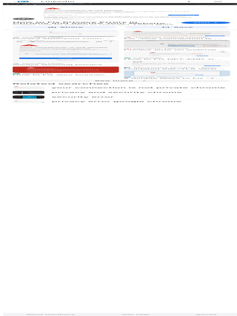 Privacy Error Chrome - Google Search | PDF