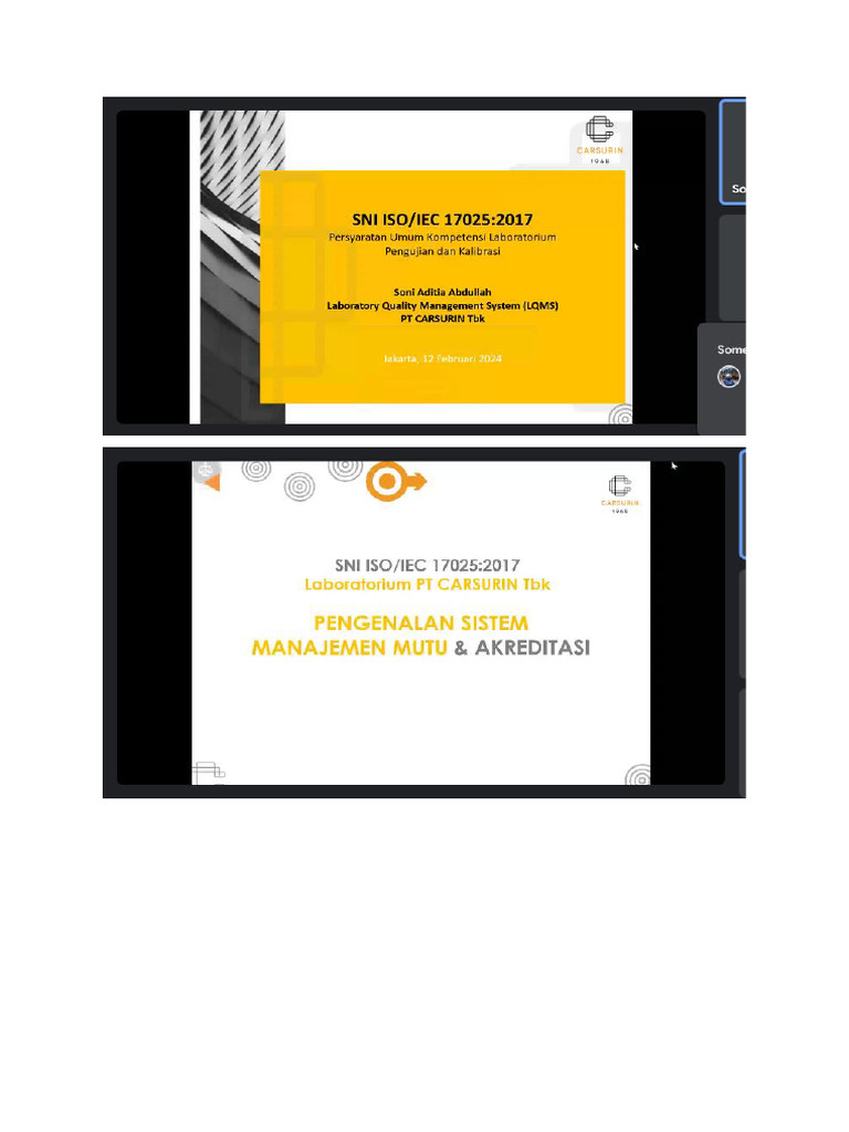 ISO 17025 Baru Training NEW | PDF