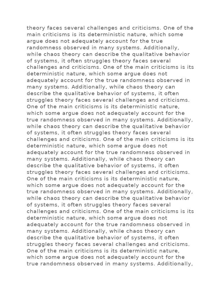 CH3 | PDF | Chaos Theory | Applied Mathematics