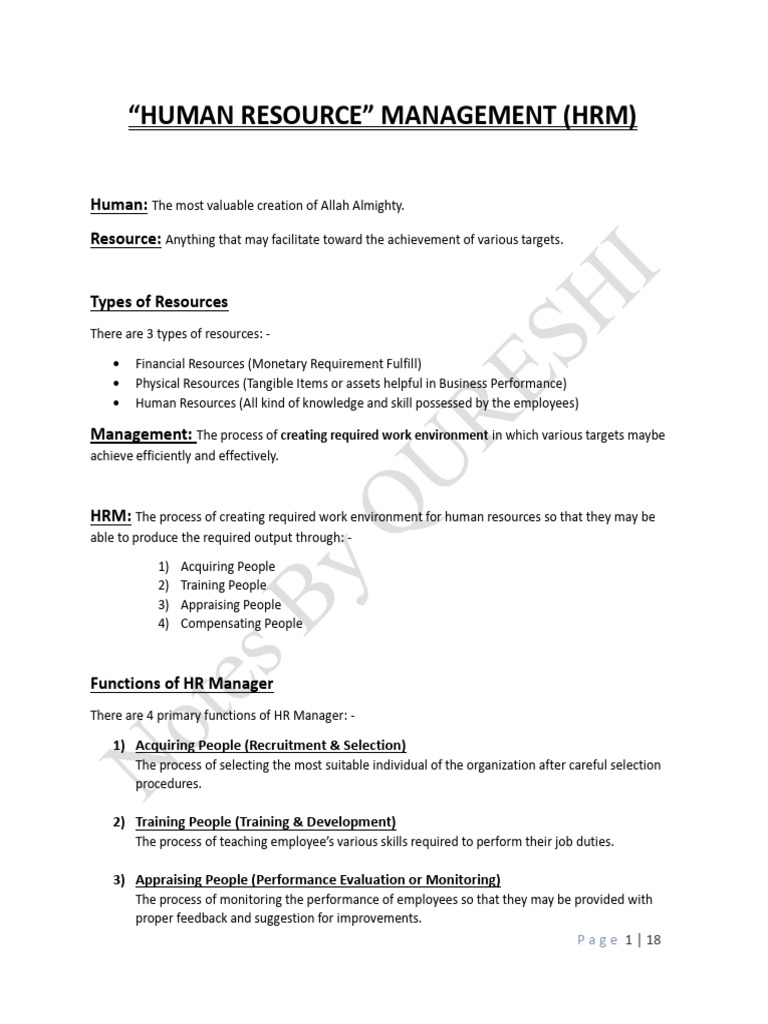 HUMAN RESOURCE-2 | PDF | Recruitment | Questionnaire