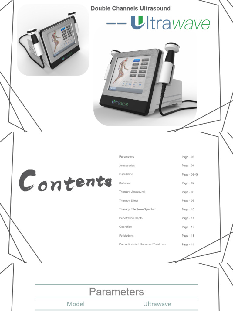 Ultrawave Brochure | PDF | Clinical Medicine | Medical Specialties