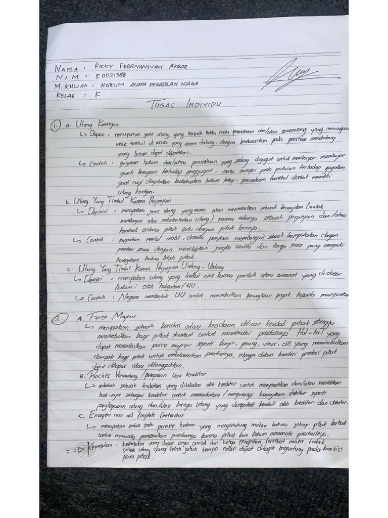 Ricky Febriyansyah Akbar - E0021388 | PDF