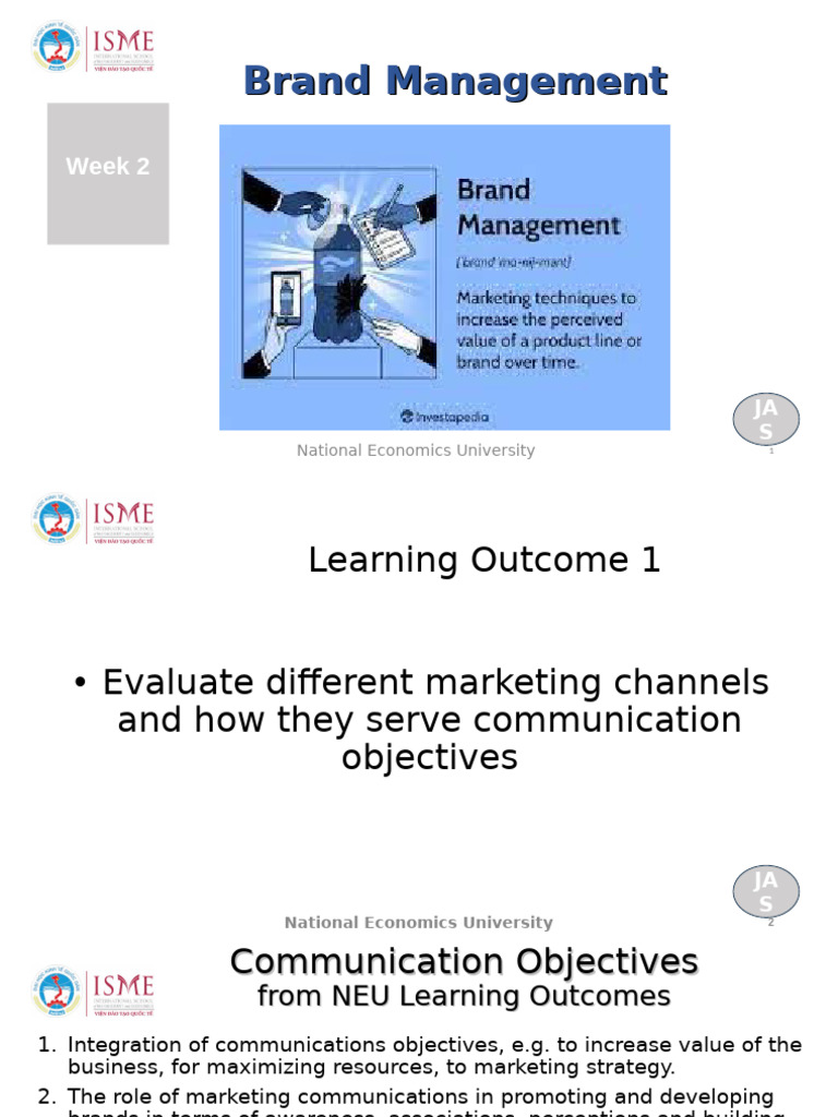 Brand Management and Communication Strategies | PDF | Brand | Marketing ...