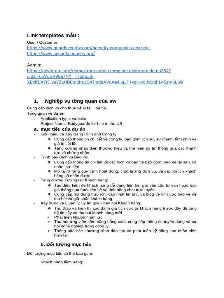 Group3 Mock Project SRS | PDF