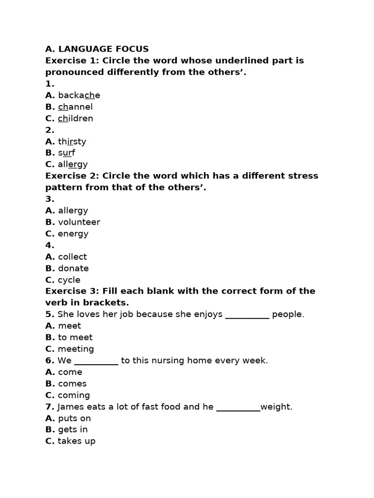 đề số 3 gk1 lớp 7 | PDF | Healthy Diet