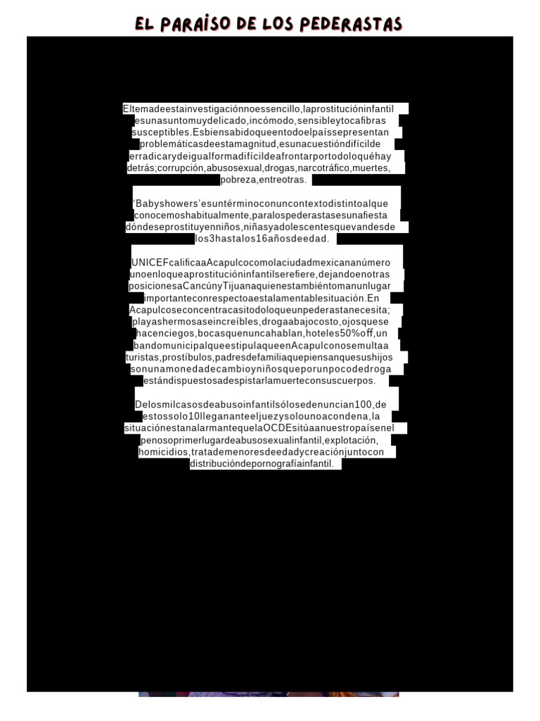 Acapulco Kids | PDF | Salud y bienestar | Novela negra, policíaca y ...