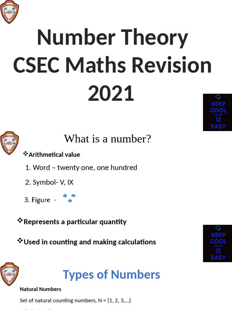 Number Theory | PDF | Numbers | Decimal