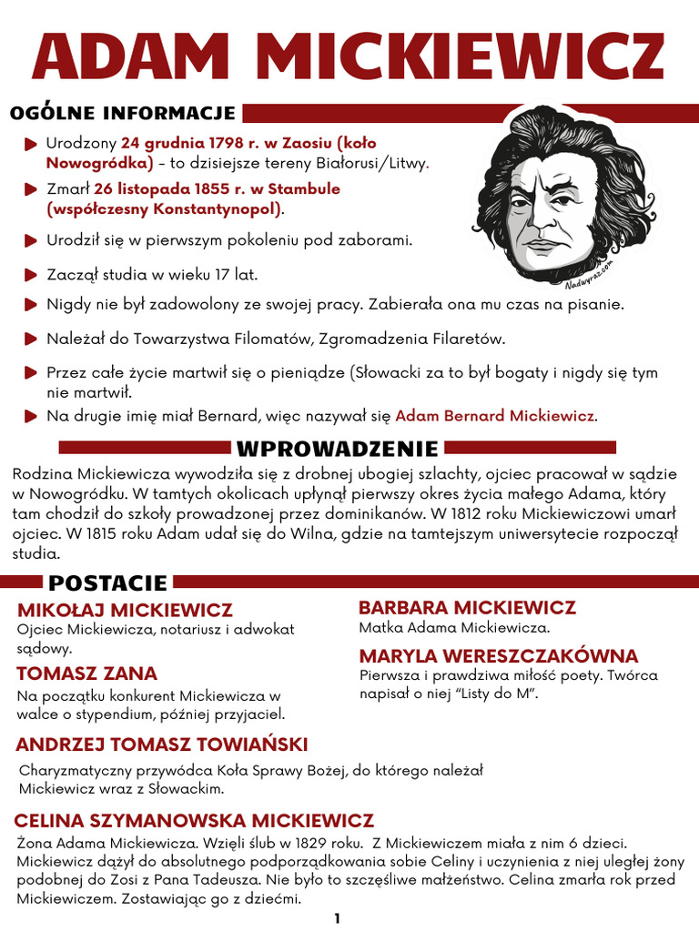 Adam Mickiewicz | PDF