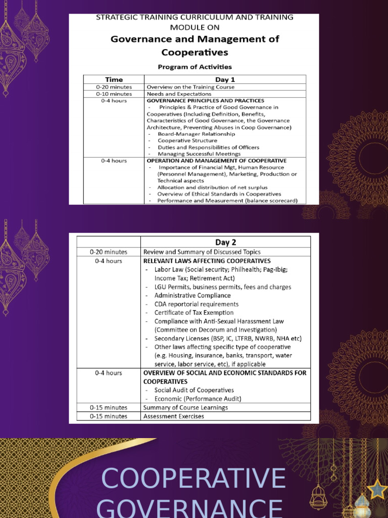 Cooperative Governance Ethical Values and Practice | PDF | Governance ...