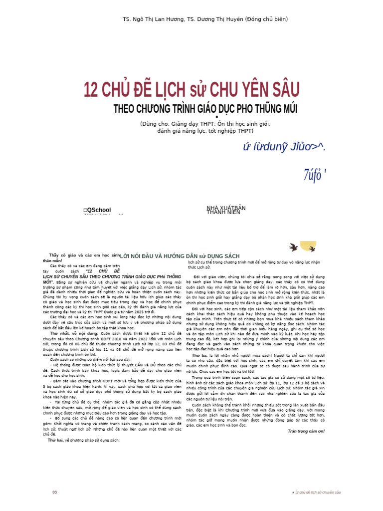 Lich Su GDPT 1 | PDF