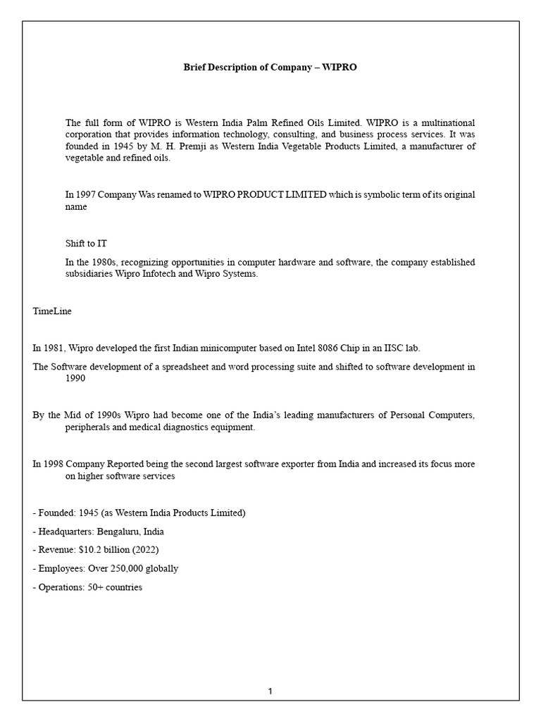 MIS Report | PDF