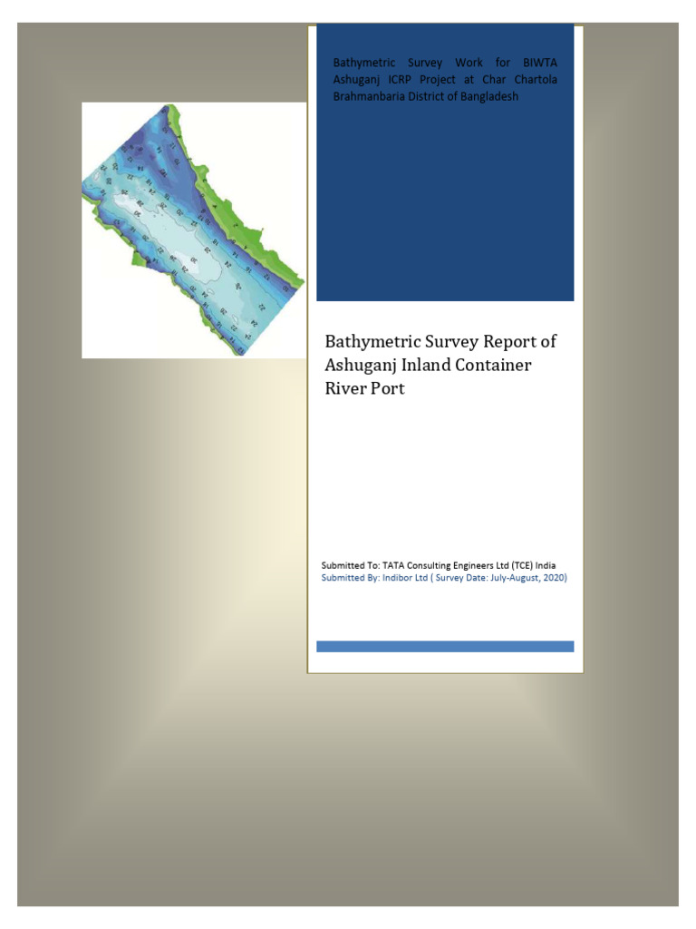 Bathymetric Survey Report (Draft Final) | PDF | Topography | Hydrography