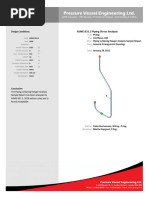 Sample FEA Report | PDF | Stress (Mechanics) | Stress–Strain Analysis