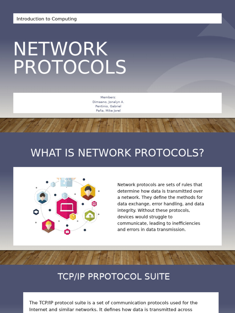 Group 6 Network Protocols | PDF | Computer Network | Osi Model