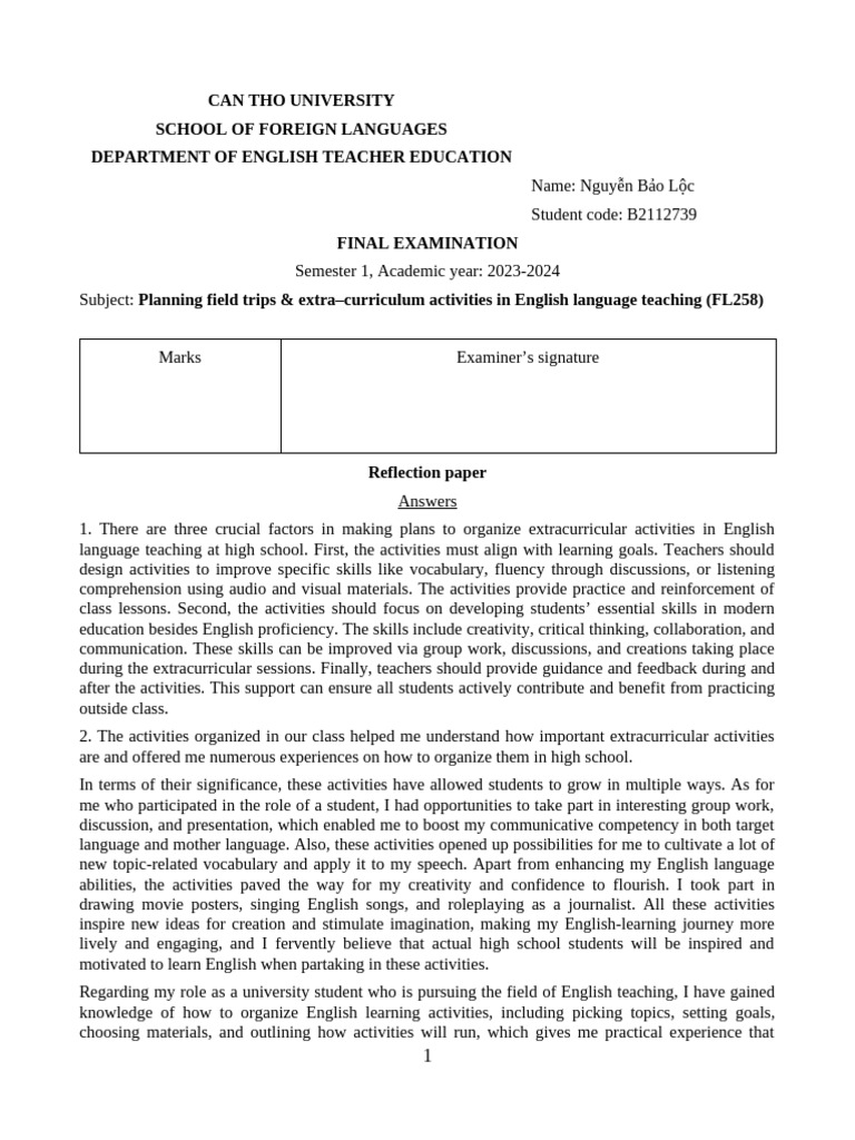 2023oct TC HDTN GDTA Paper Template | PDF | Language Education | Teachers