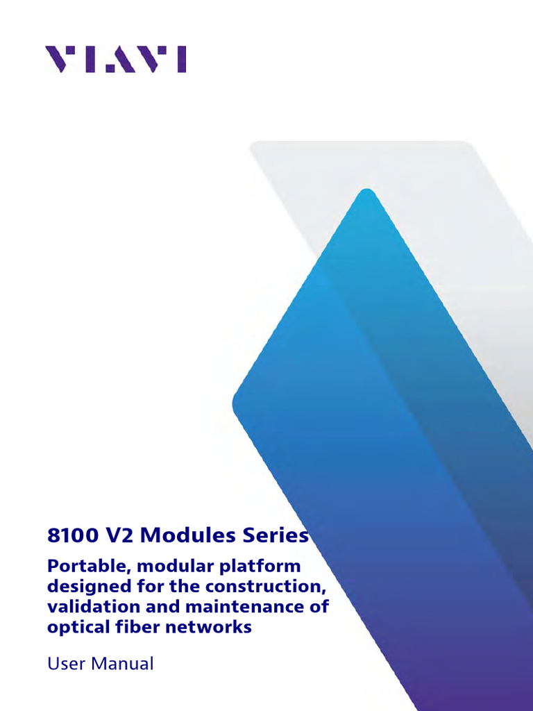 8100 V2 Series Modules Otdr Fibercomplete Osa Dispersion Fiber ...