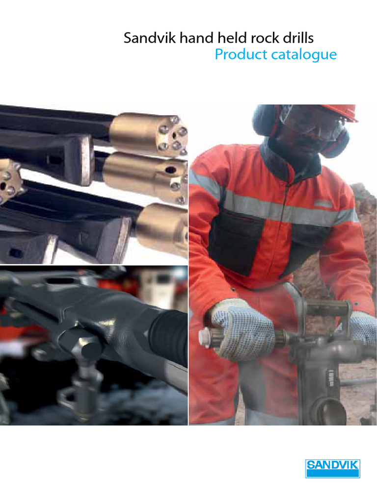 Sandvik Hand Held Rock Drills Overview | PDF | Drill | Drilling