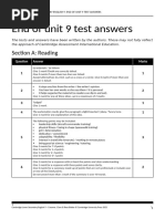 Year 9 Checkpoint Test 2023 | PDF