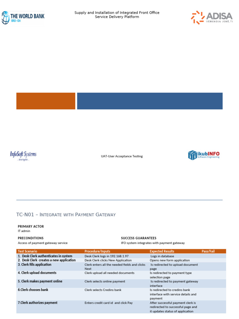UAT Integration With PaymentGateway | PDF | Computing | Information Technology