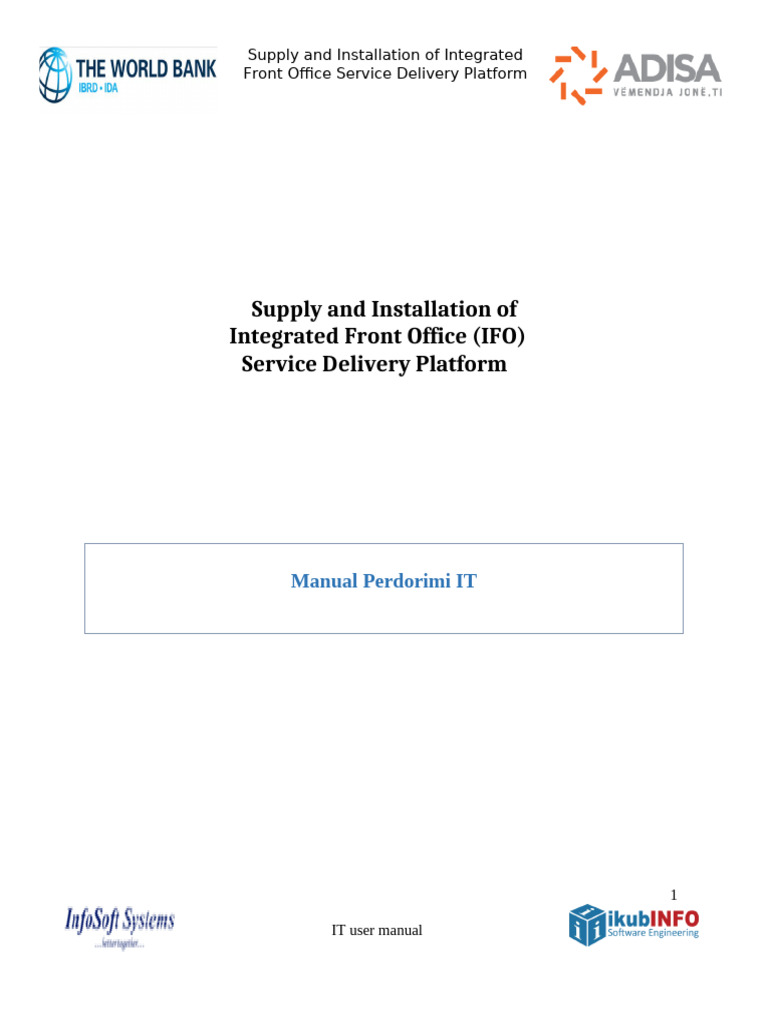 Finalized Operation Manual, Administration of The System | PDF