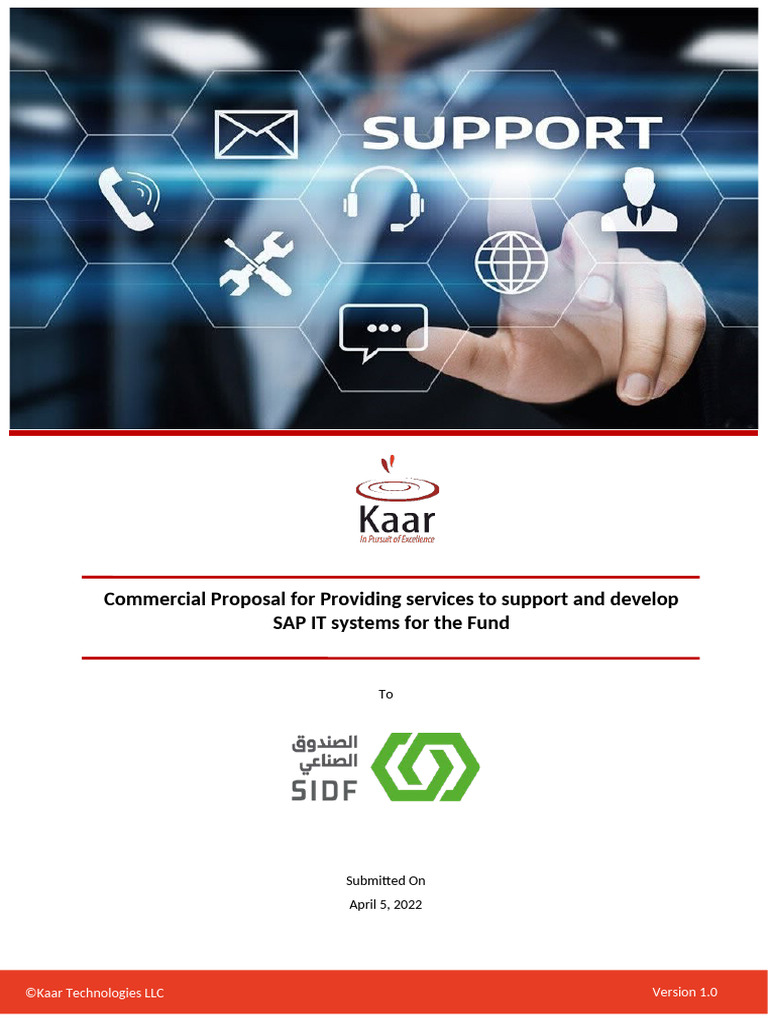 Kaar SIDF ITMS CP 04042022 v1 | PDF | Value Added Tax | Contractual Term