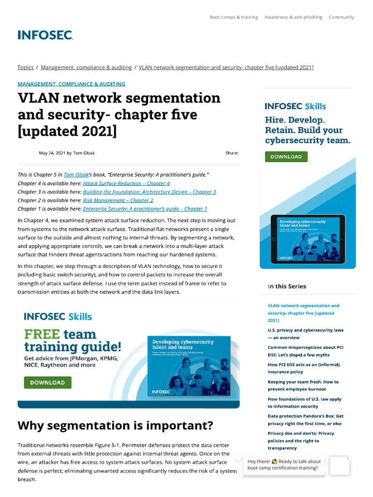 VLAn Segmentation | PDF