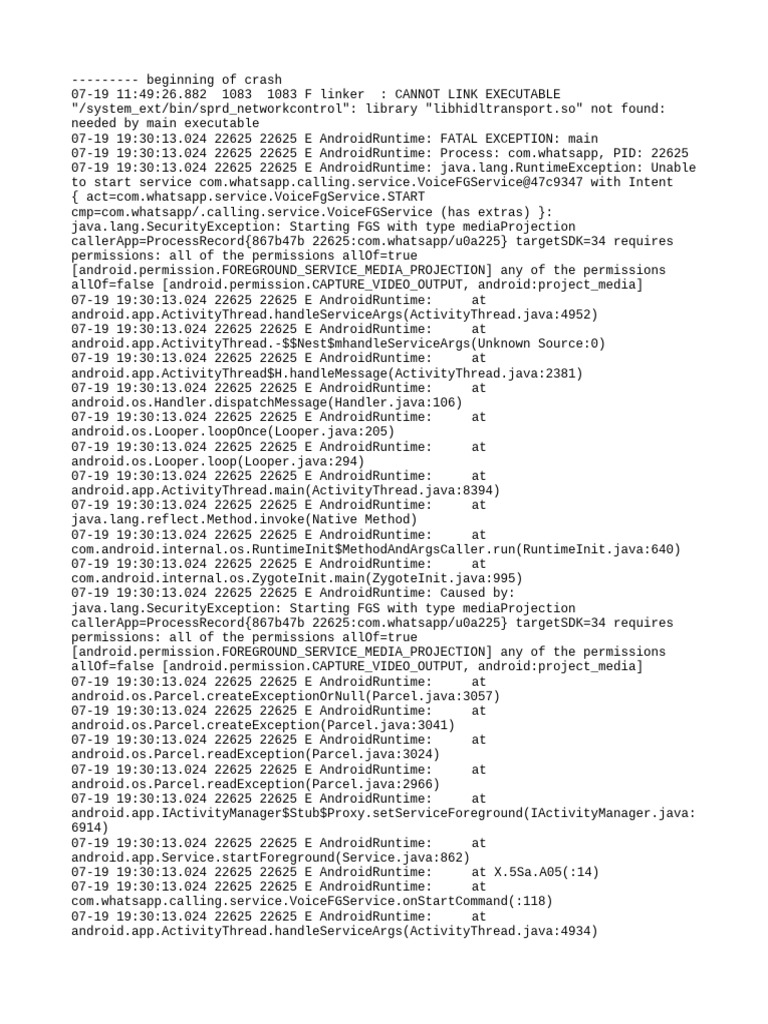 Standby Android Log 2024 0723 021842 | PDF | Computing | System Software