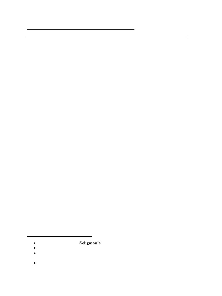 Goals and Assumptions of Positive Psychology | PDF | Positive ...